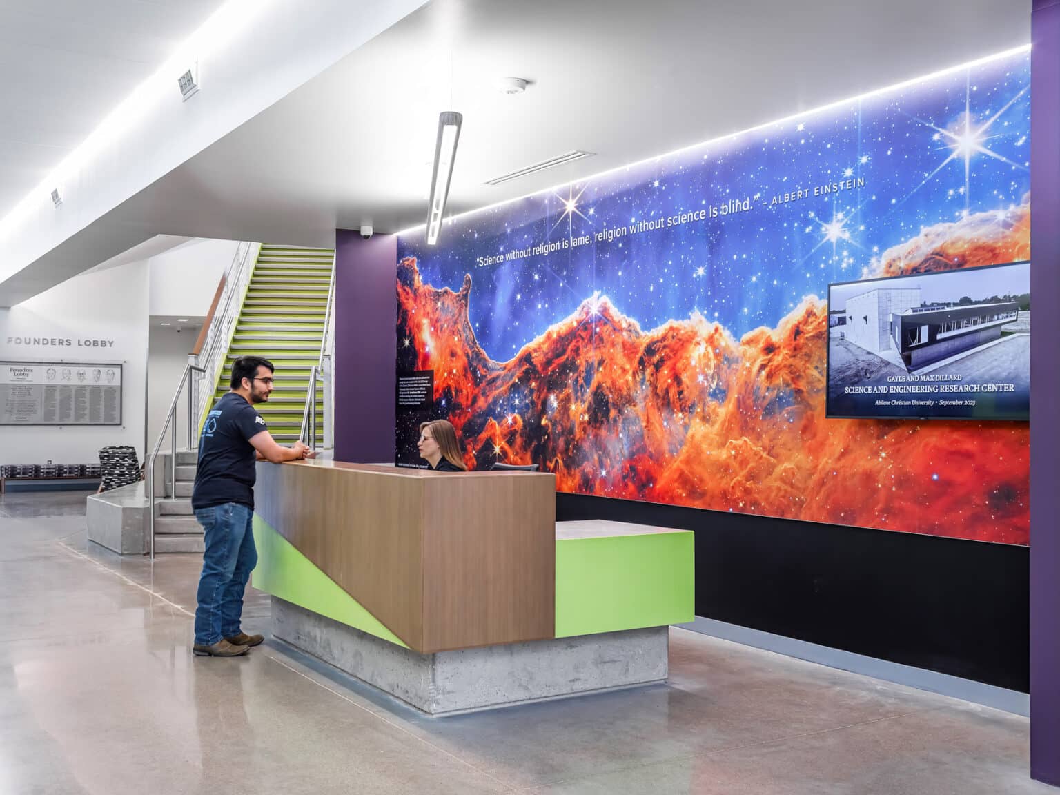 ACU Dillard Science & Engineering Research Center - Parkhill