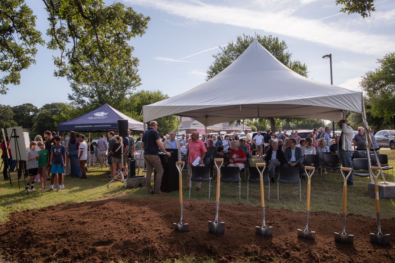 City of Arlington Breaks Ground on Park Honoring Longtime City Leader ...