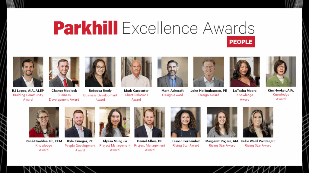 Celebrating Excellence: Honoring Parkhill’s 2025 Award Recipients ...