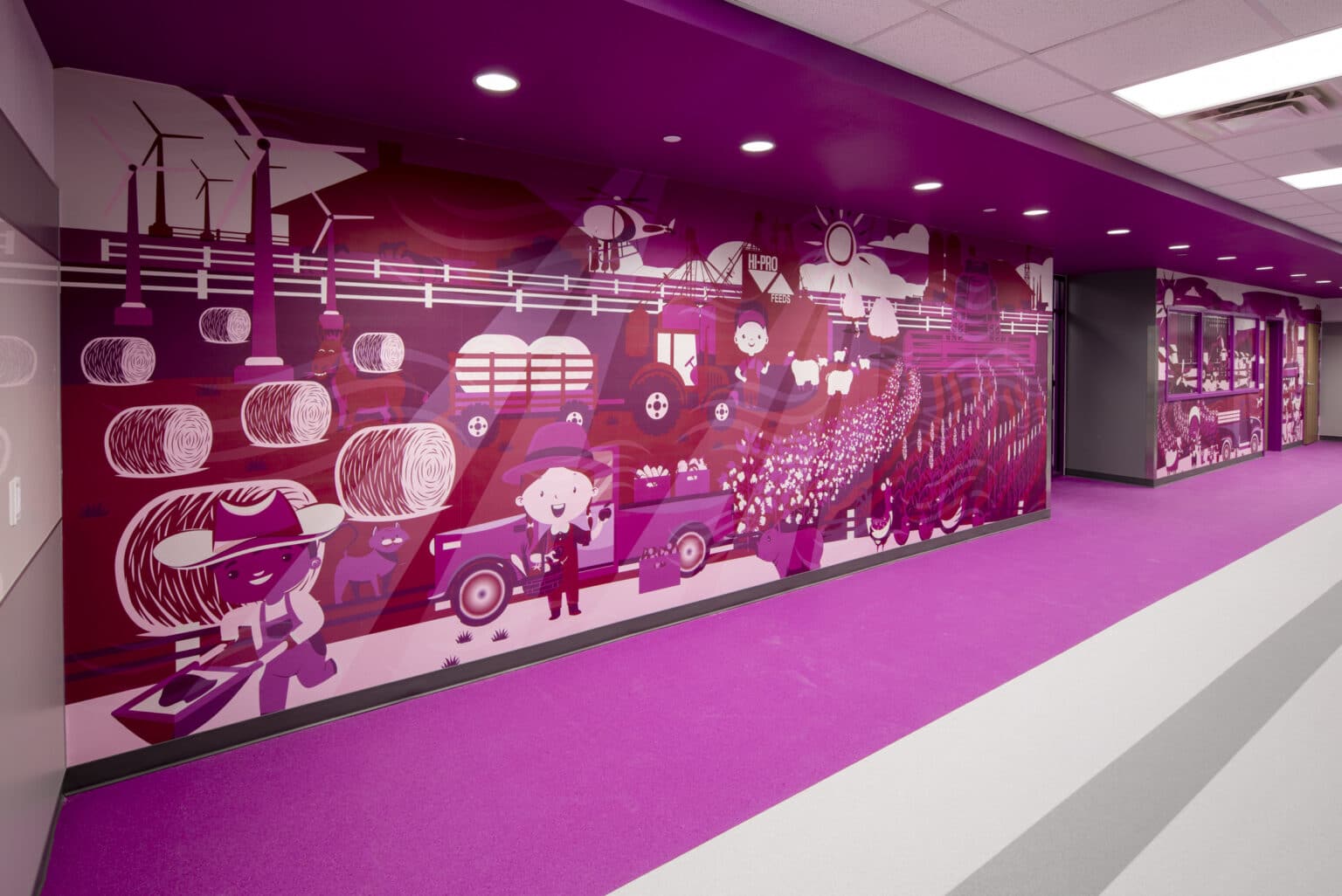 A Closer Look at the Design of Friona Primary Schools Murals - Parkhill